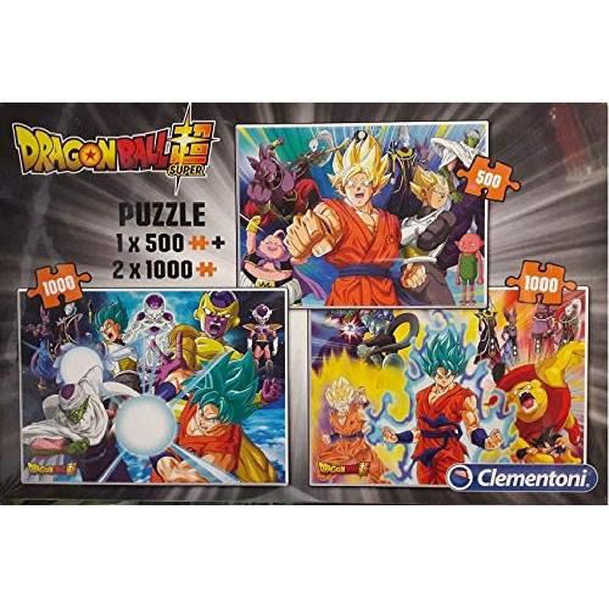 Dragon Ball Z – Boite de 3 puzzles – FrenchAquarium